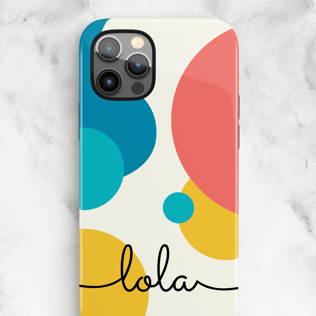 Abstract Art Primary Colours iPhone Case - Rock Steady – Rock Steady Cases